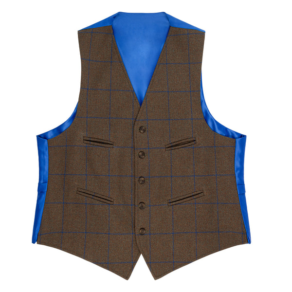 Swaledale Hand Tailored Tweed Waistcoat - Ratcatcher Tweed