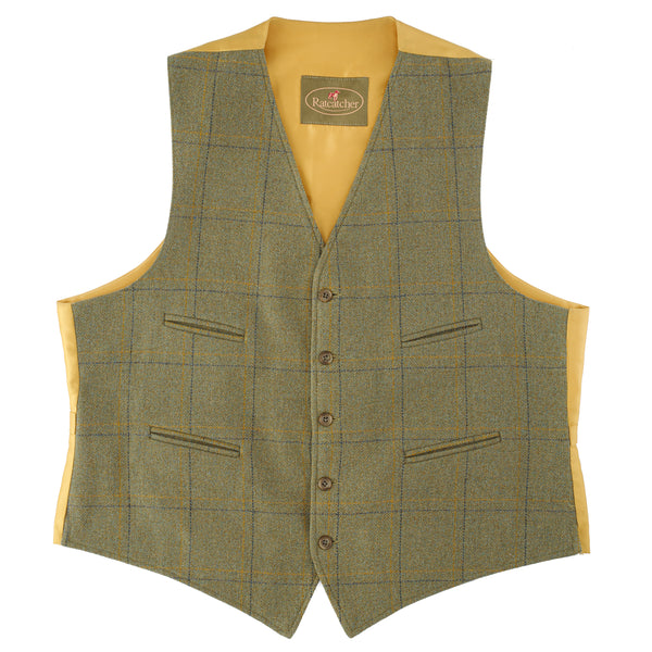 Yorkshire Tweed Hand Tailored Waistcoat - Ratcatcher Tweed